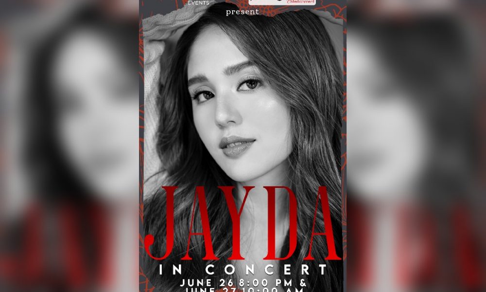 Jayda braces for first major concert in June – Philippine Canadian Inquirer