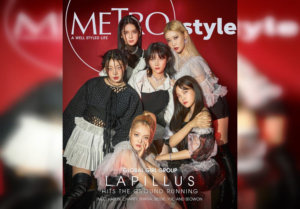 Global girl group LAPILLUS stuns in first-ever digital magazine cover ...