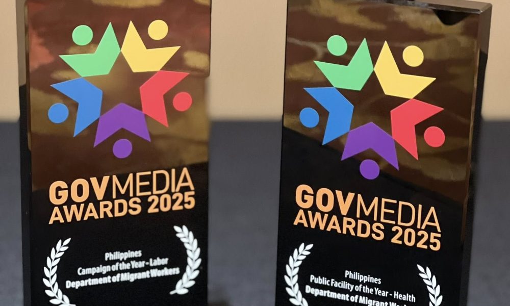 PH bags awards for OFW protection at GovMedia Singapore – Philippine ...