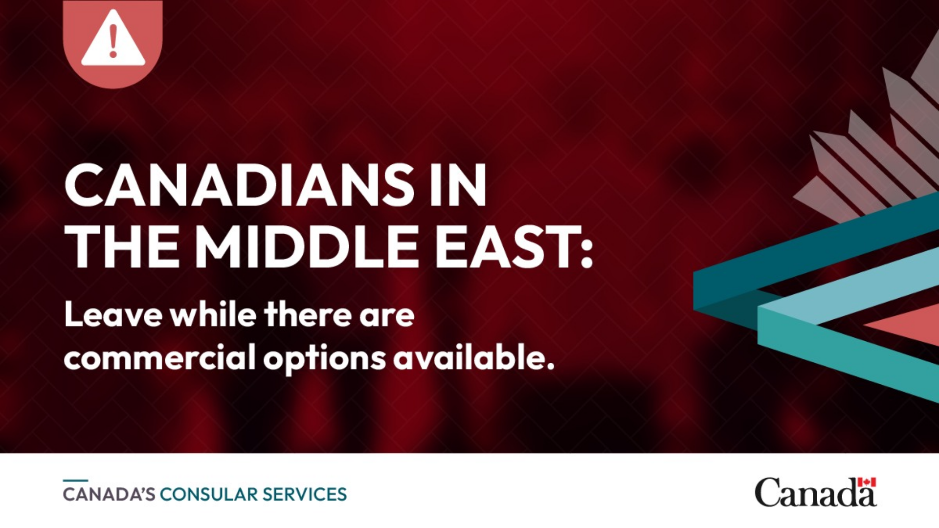 Canada issues strong advisories to Canadians in Middle East ...